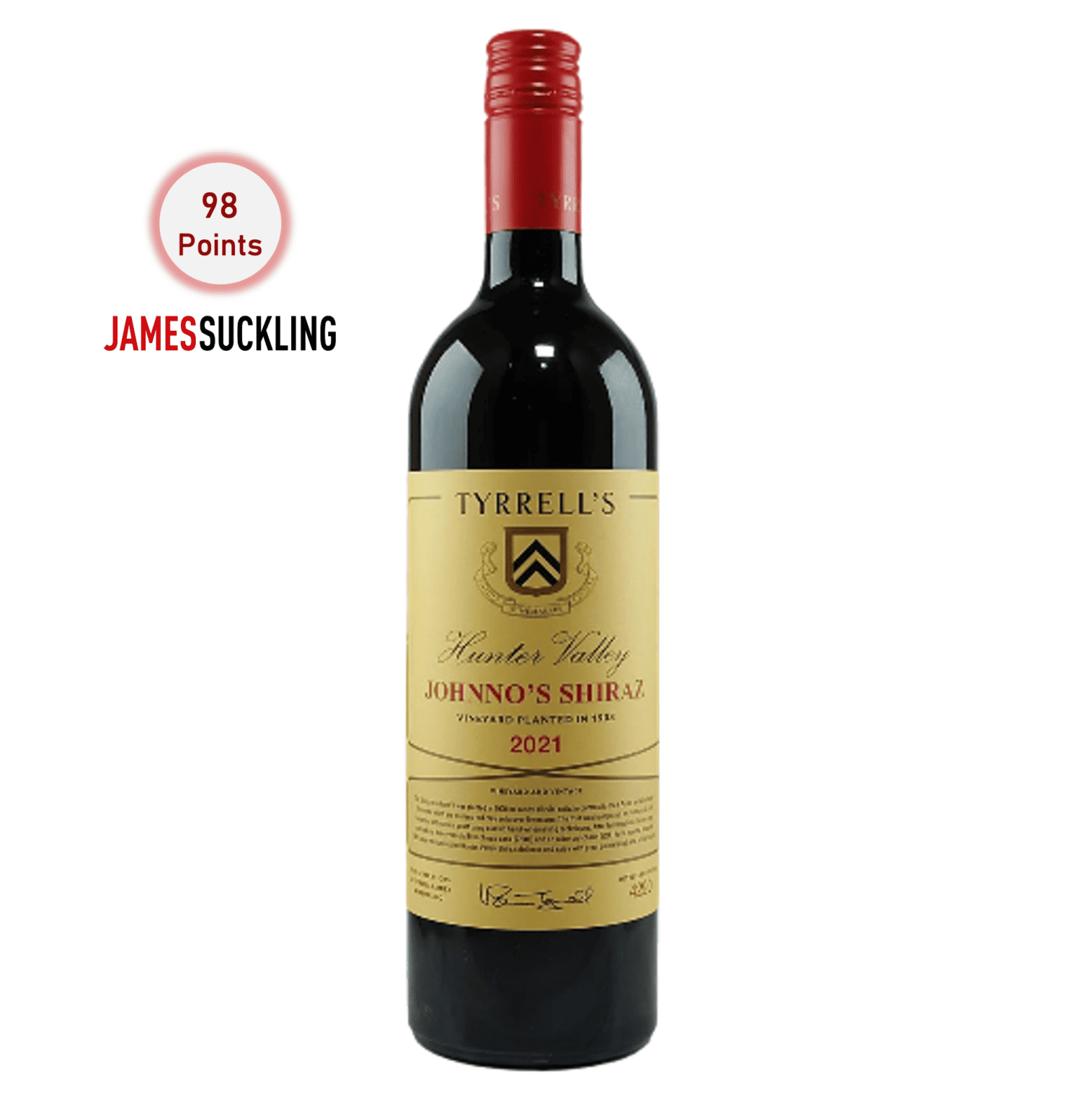 Tyrrell’s Johnno's Shiraz 2021 - DiineOut