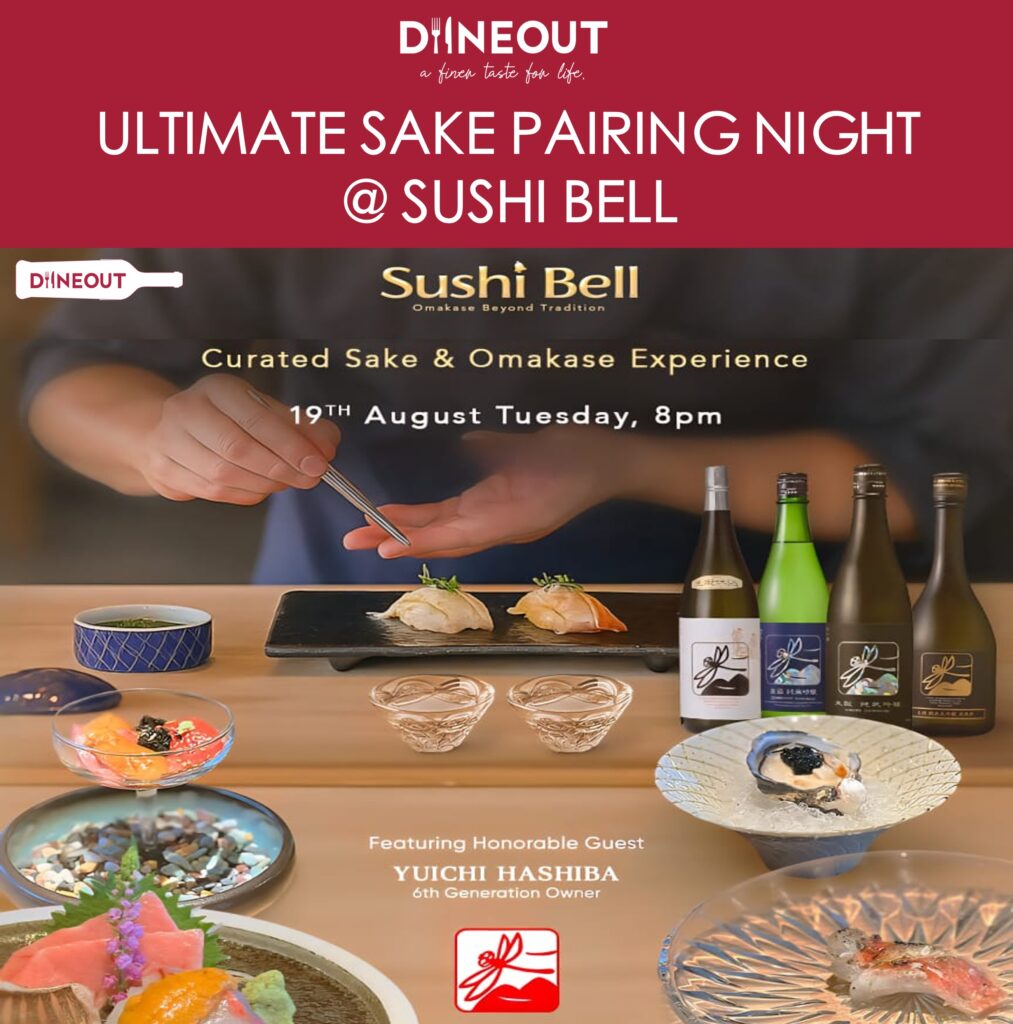 Ultimate Sake Pairing Night @ Sushi Bell - DiineOut